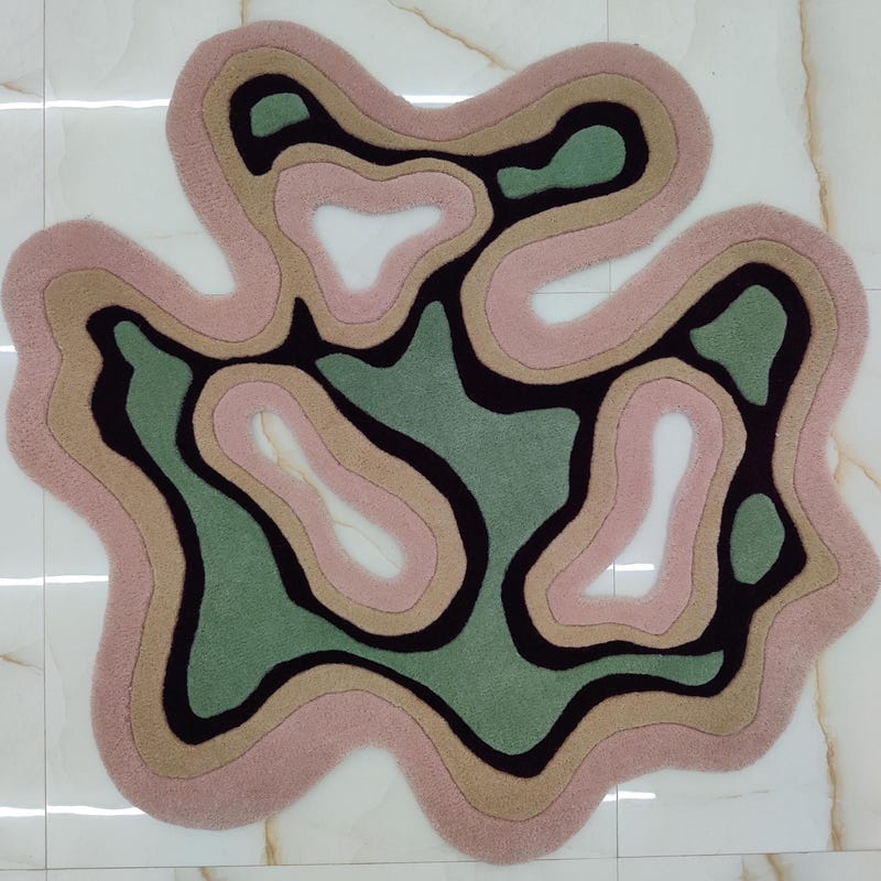Blob Rug - Etsy