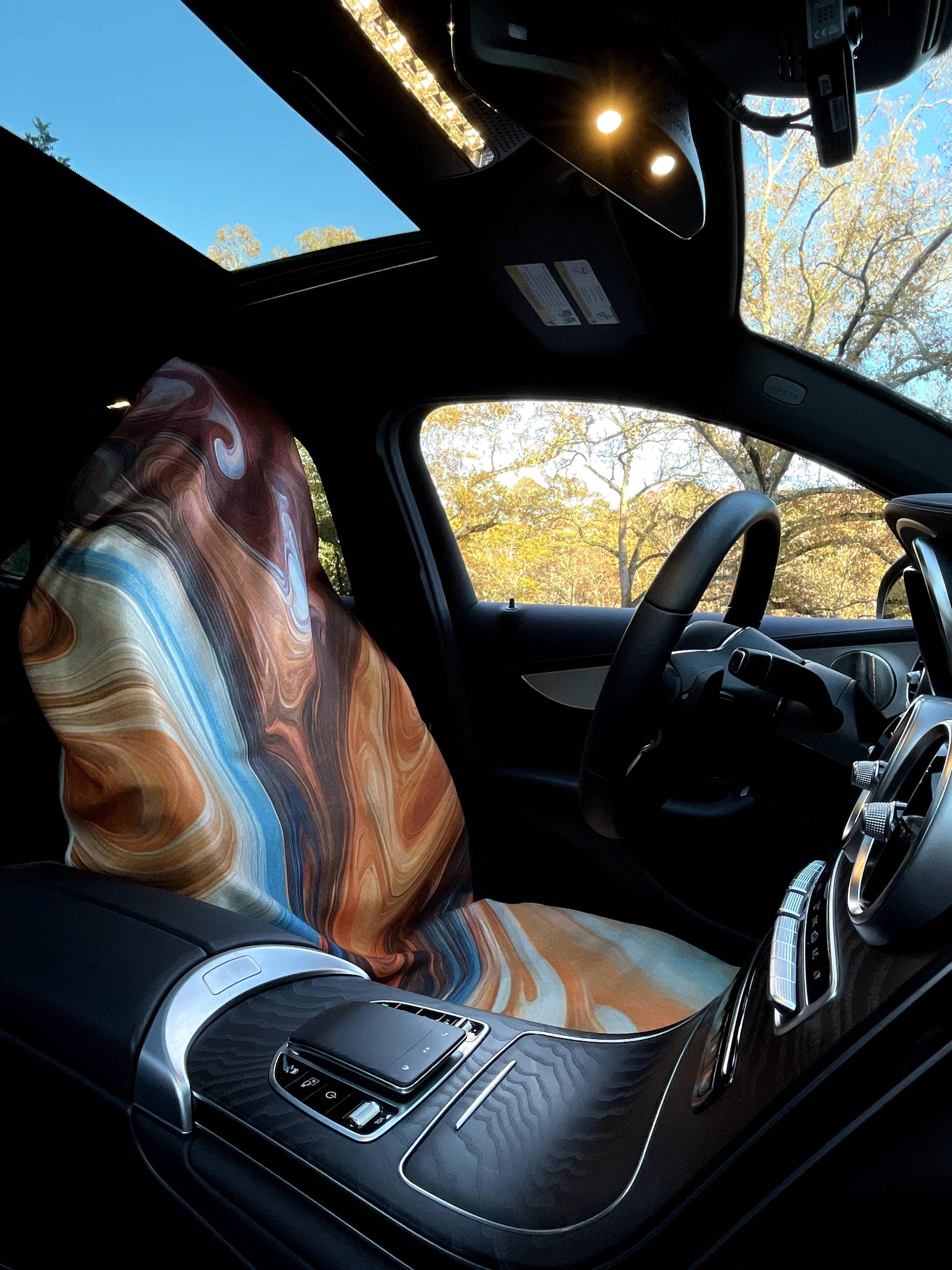 Sweat Proof Car Seat Towel Quick Dry Microfiber Cover Protector for Gym ...