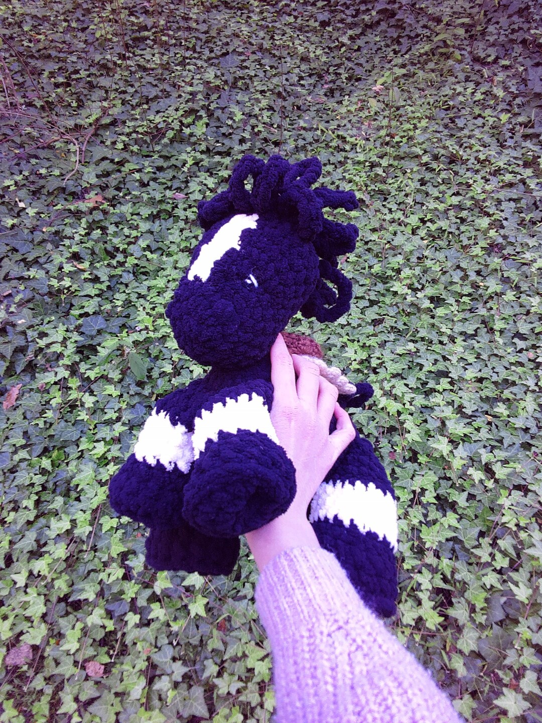 Oreo the Horse Stuffie, 10-inch Plush, Baby Safe - Etsy