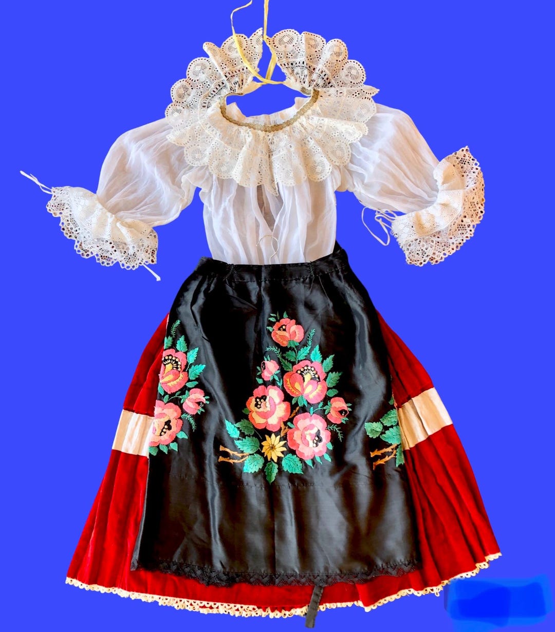 Traditional Slovak Folk Ethnic Dress, Kroj. Antique From 1940 - Etsy
