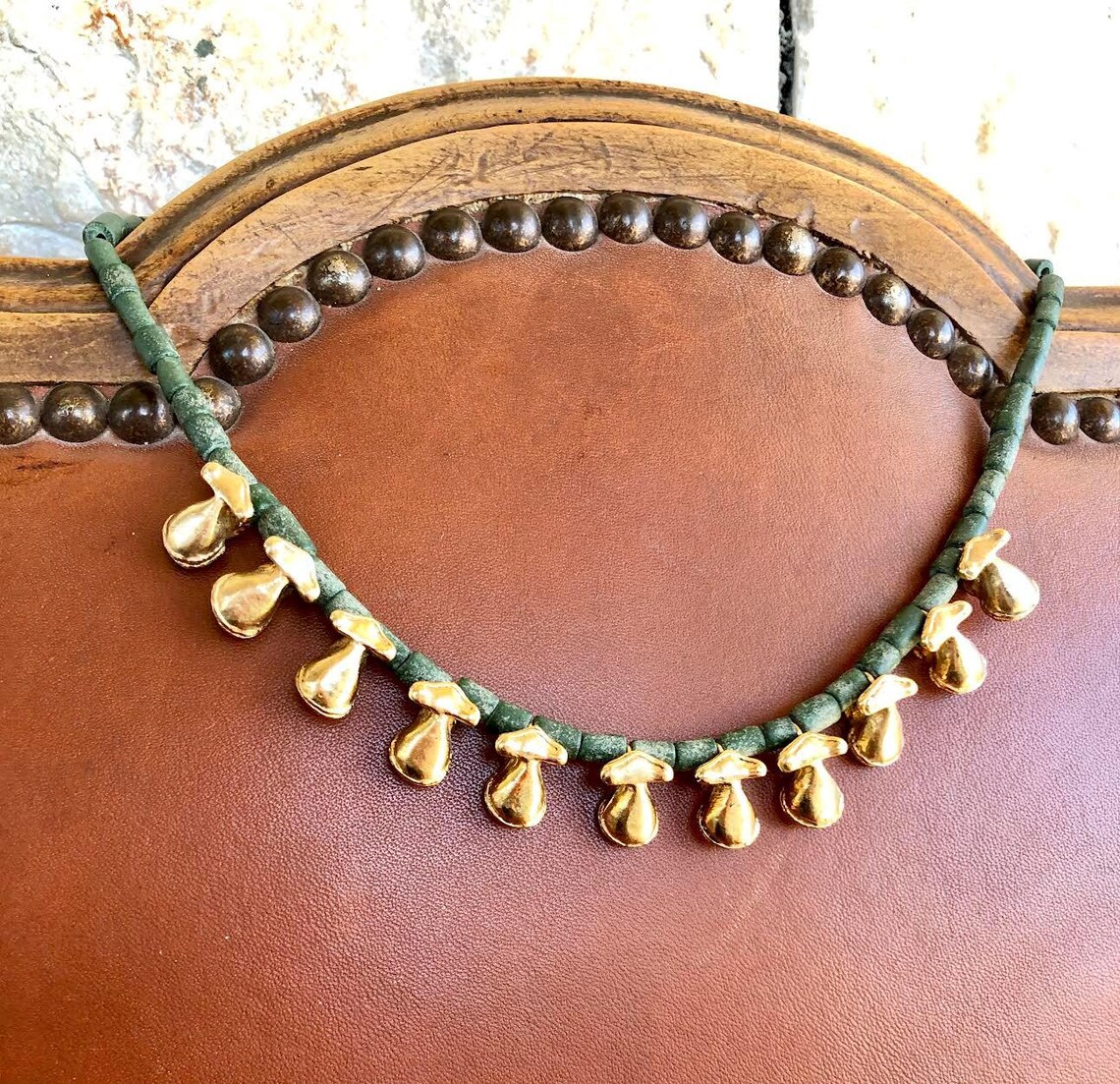 Precolumbian Tairona Museum Replica Gold Plated Frog Pendant, Green ...