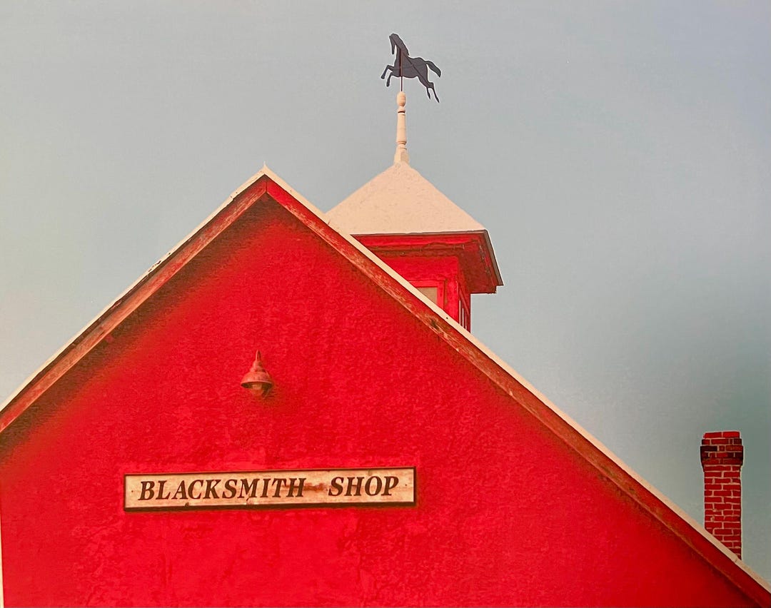 The Galena Blacksmith Shop is a Shot of a Rooftop of a Historic ...