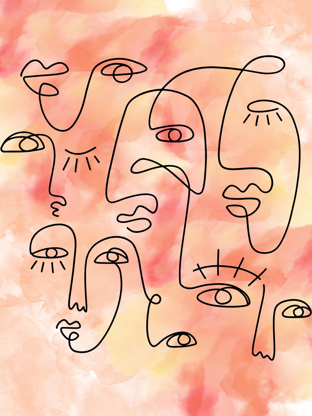 Picasso Digital Images for Flyers or Digital Prints - Etsy