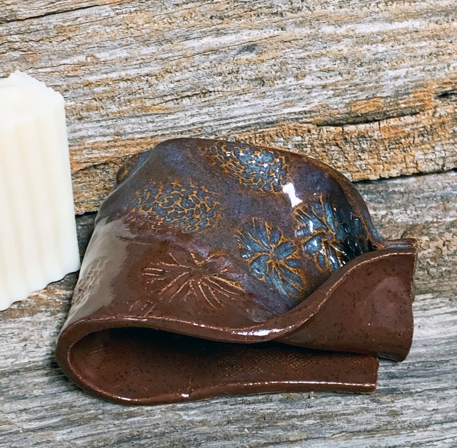 Folded Soap Dish, Unique Stoneware Art - Etsy