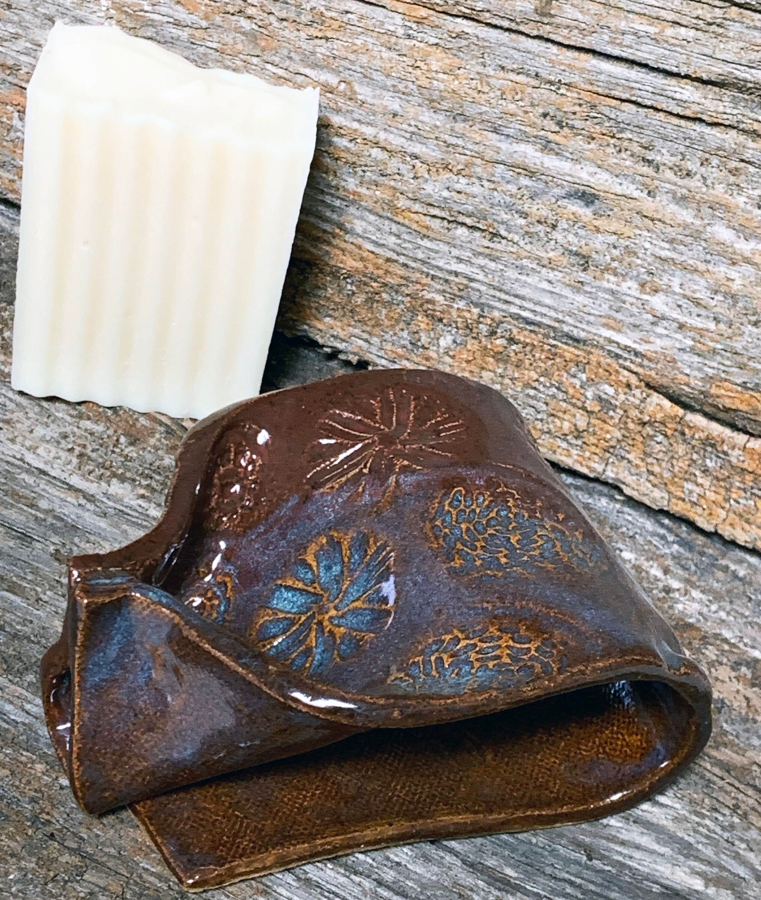 Folded Soap Dish, Unique Stoneware Art - Etsy