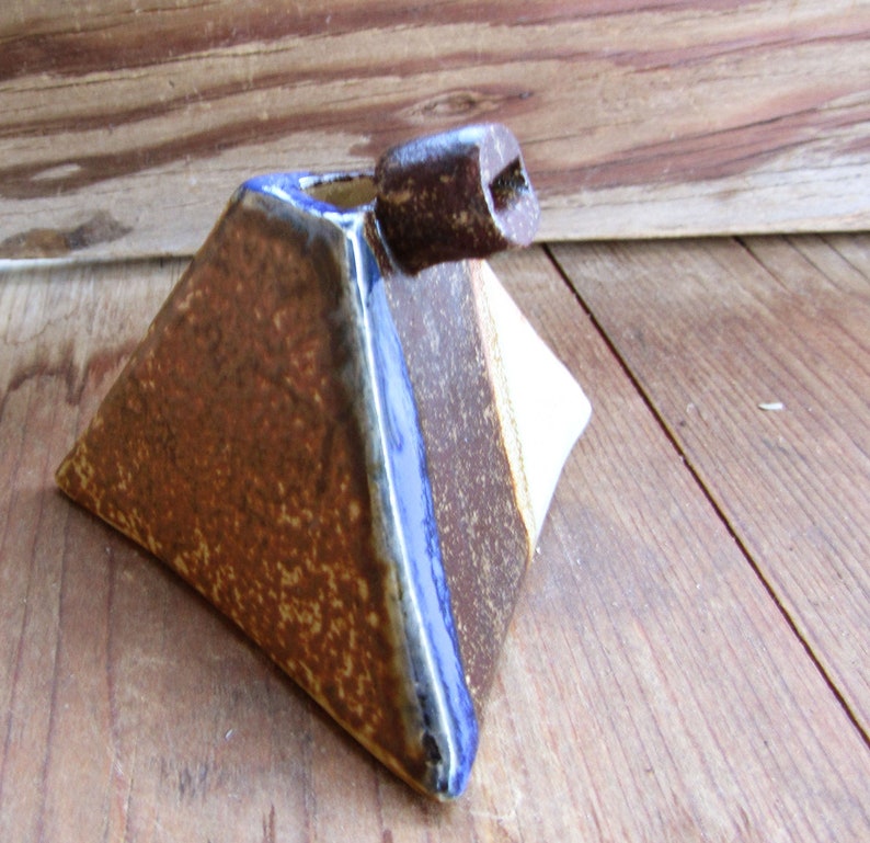 Triangle Whistle, Unique Handmade Pottery, Pyramid Shape - Etsy