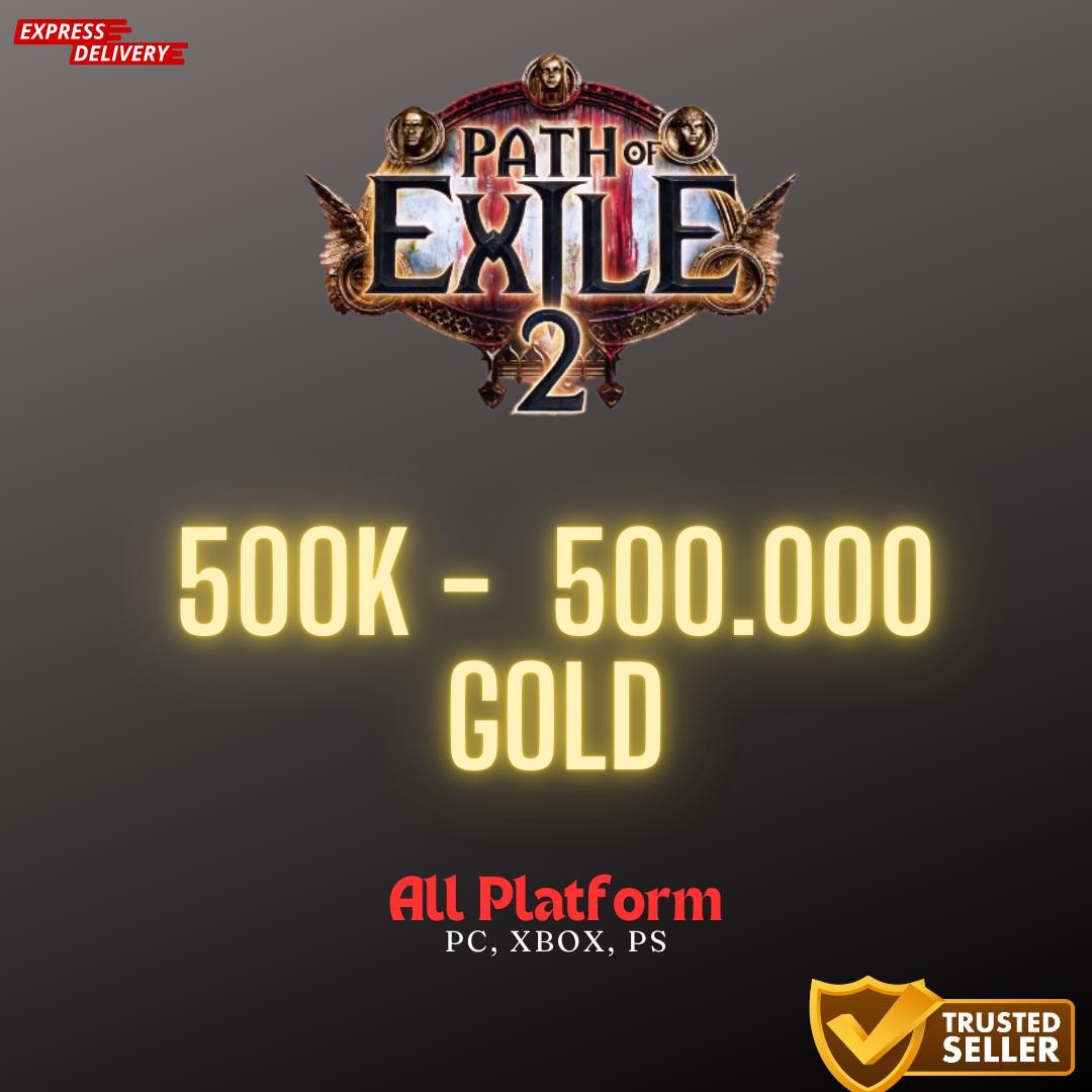 Path of Exile 2 500K GOLD / Early Access SOFTCORE // All Platform - Etsy
