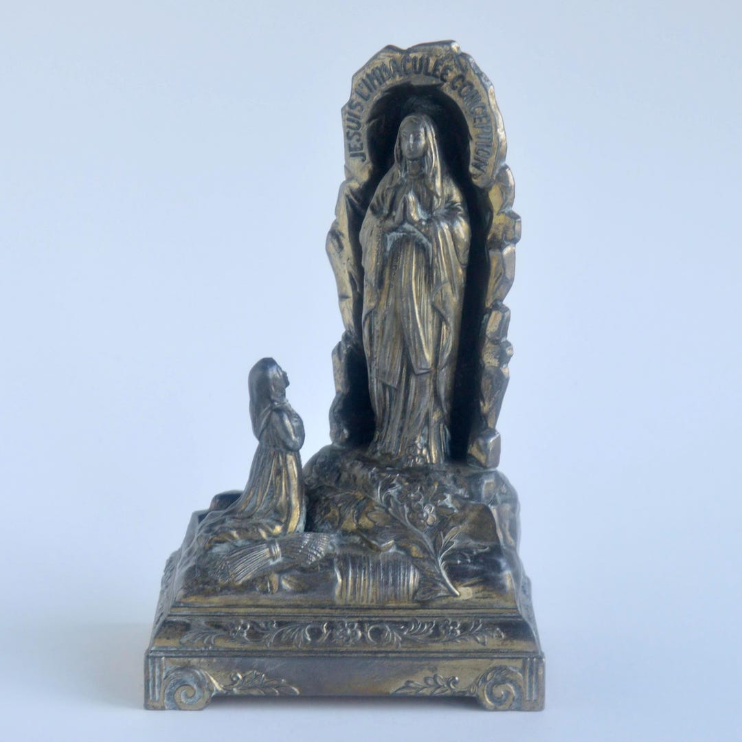 Metal Music Box - Our Lady of Lourdes - I Am the Immaculate Conception ...