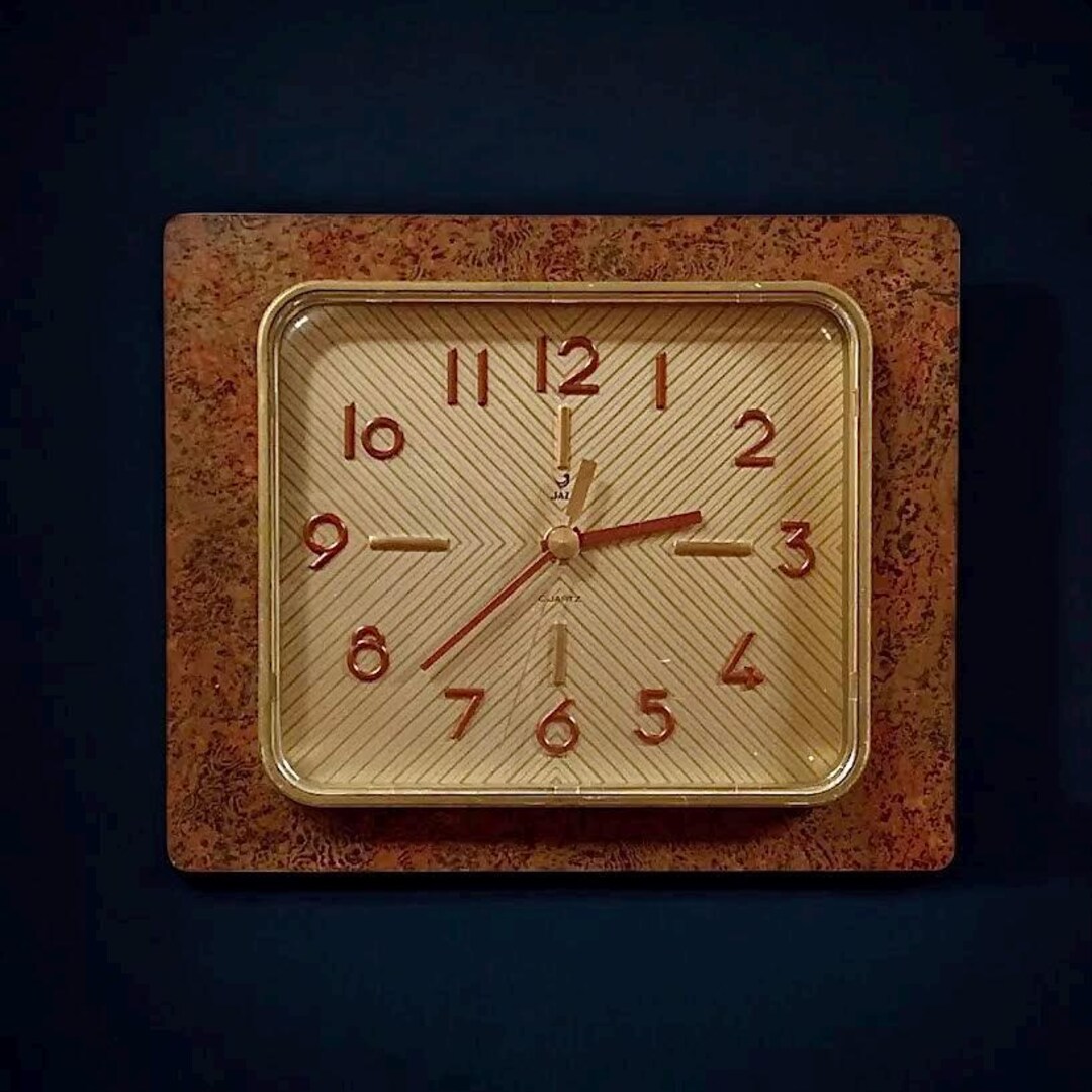 Jaz Quartz Wall Clock - Dernic Model - 1979 - Etsy