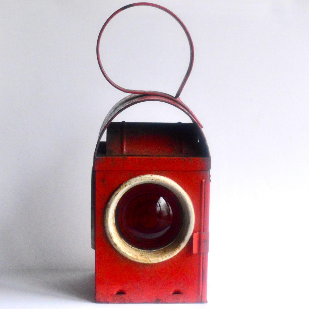 Old Chalwin Lantern - Railway Lantern - Railway Worker's Lantern - SNCF ...