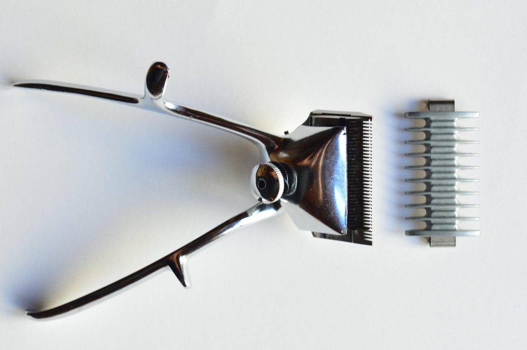Horstator Hair Clipper Mechanical Hair Clipper Chrome-plated Steel Hair ...