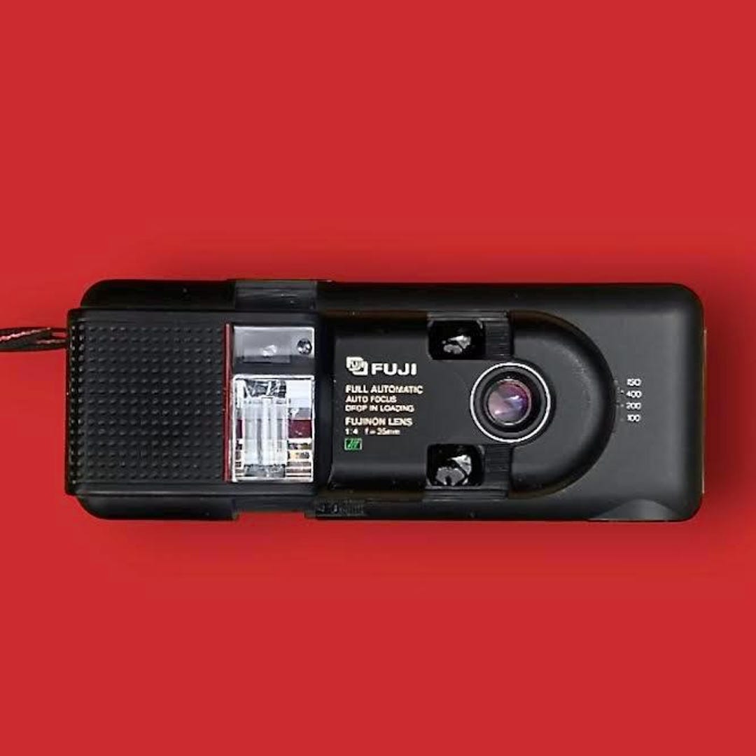 Fuji DL-50 Compact Camera – Year 1984 – Autofocus & Built-in Flash - Etsy