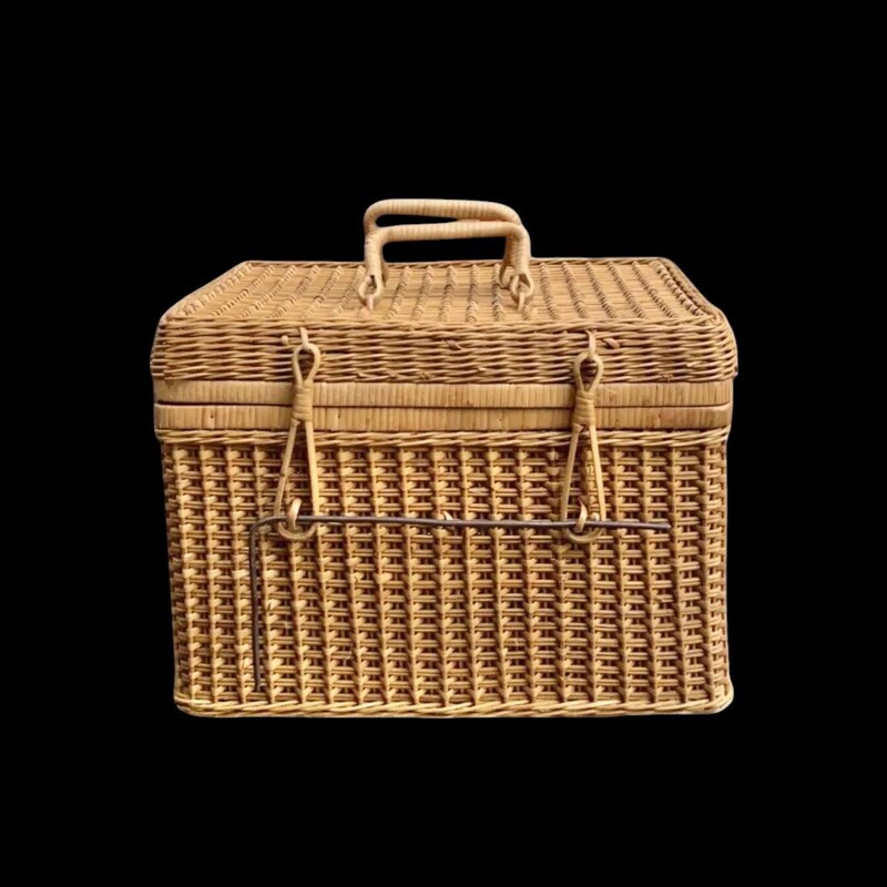 Rattan Suitcase - Etsy