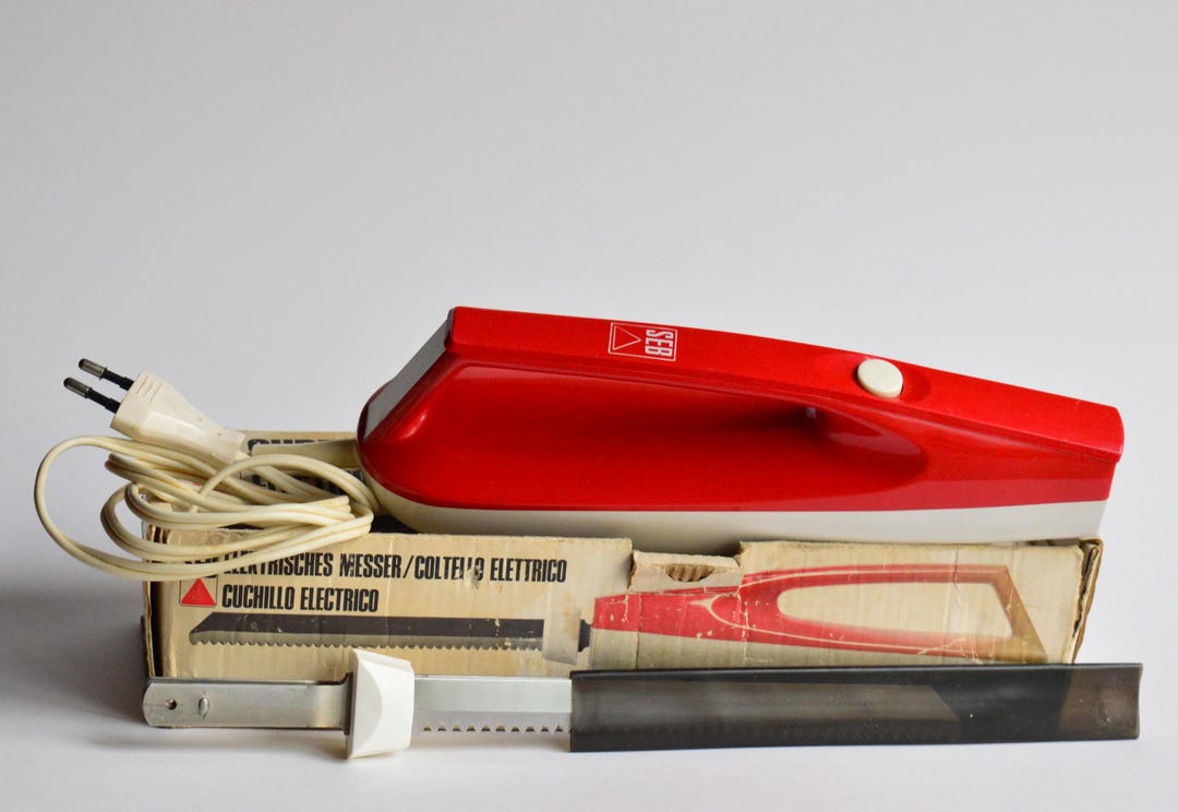 SEB is Good! - Red Electric Knife - in Its Original Box - 70 ...