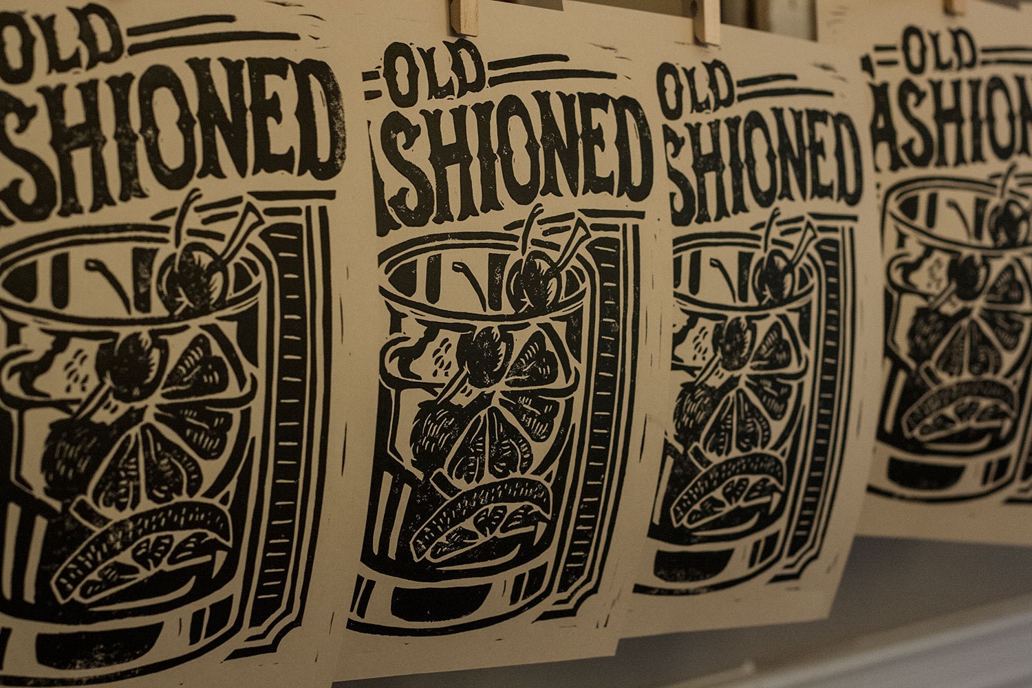 Old Fashioned Block Print - Etsy