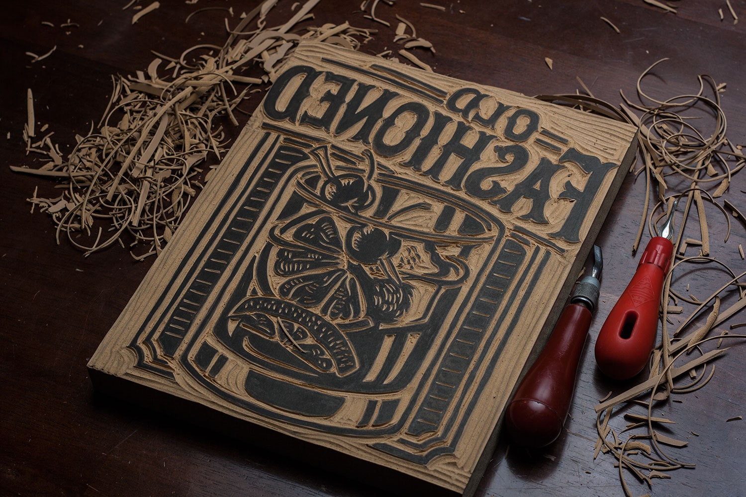 Old Fashioned Block Print - Etsy