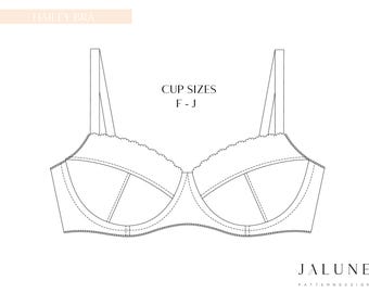 Lola Bra - FULL CUP - PDF Pattern - Etsy