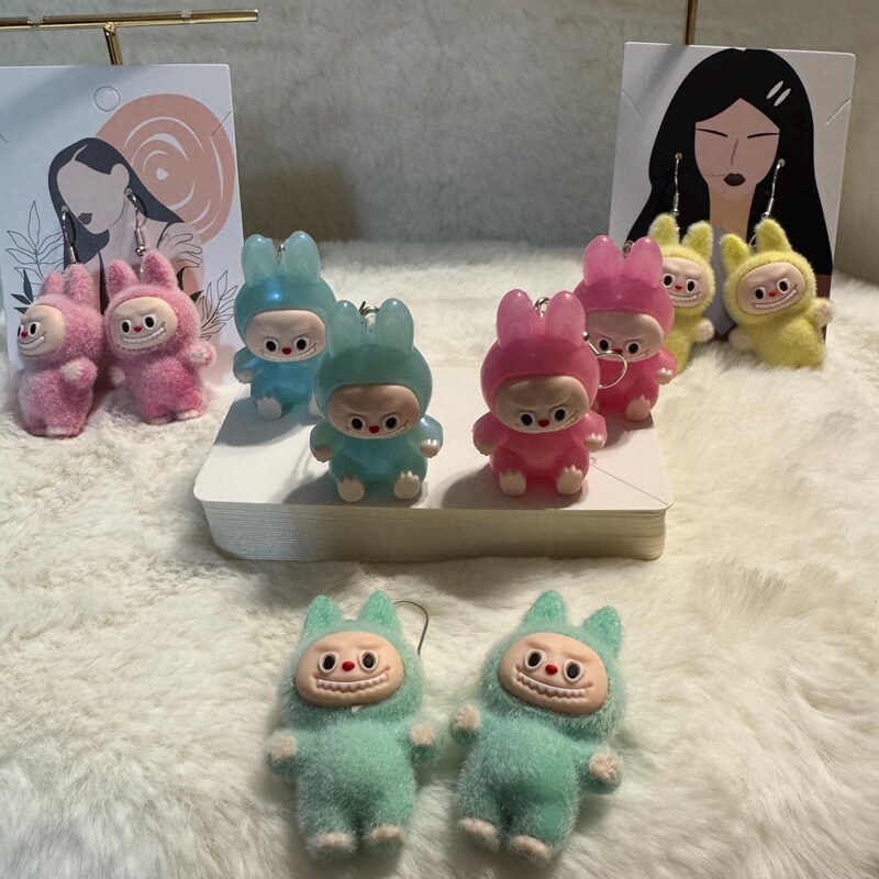 Labubu Earrings - Etsy