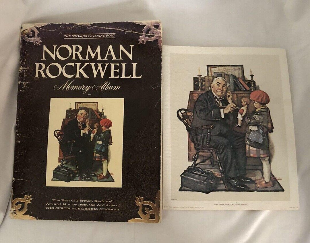 NORMAN ROCKWELL MEMORY Album 1 No 1 (1979) the Saturday Evening Post - Etsy