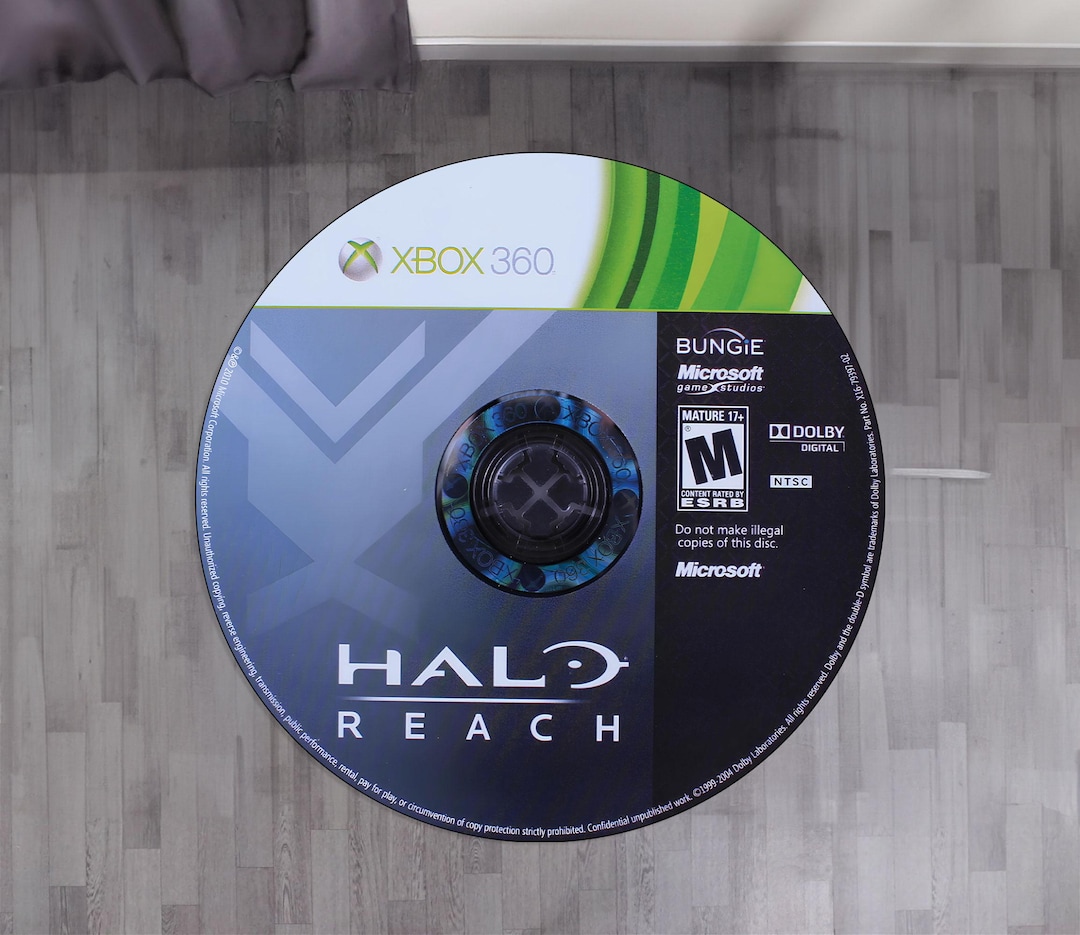 Custom Printed Disc Rug: Soft Personalized Gaming Mat - Etsy