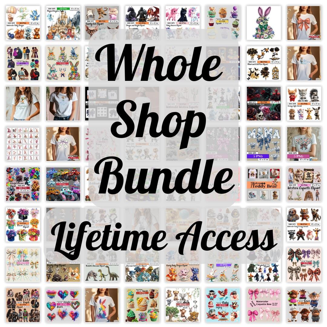 Ultimate Digital Clipart Bundle Full Shop Access Instant Download All ...