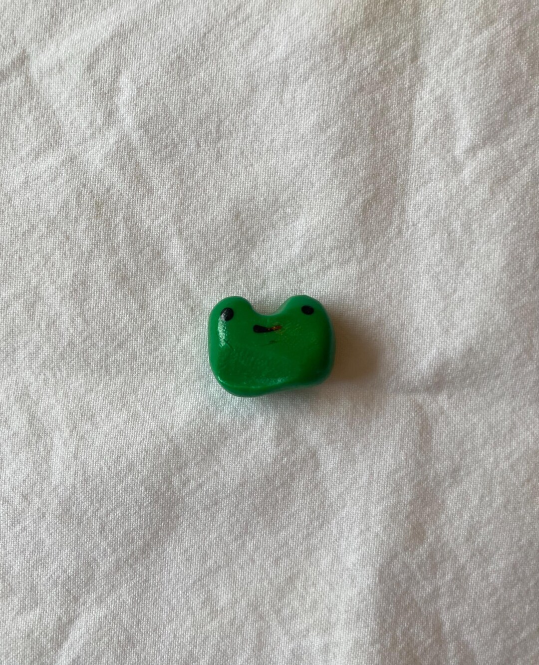 Handmade Cute Frog Clay Desk Figure - Etsy