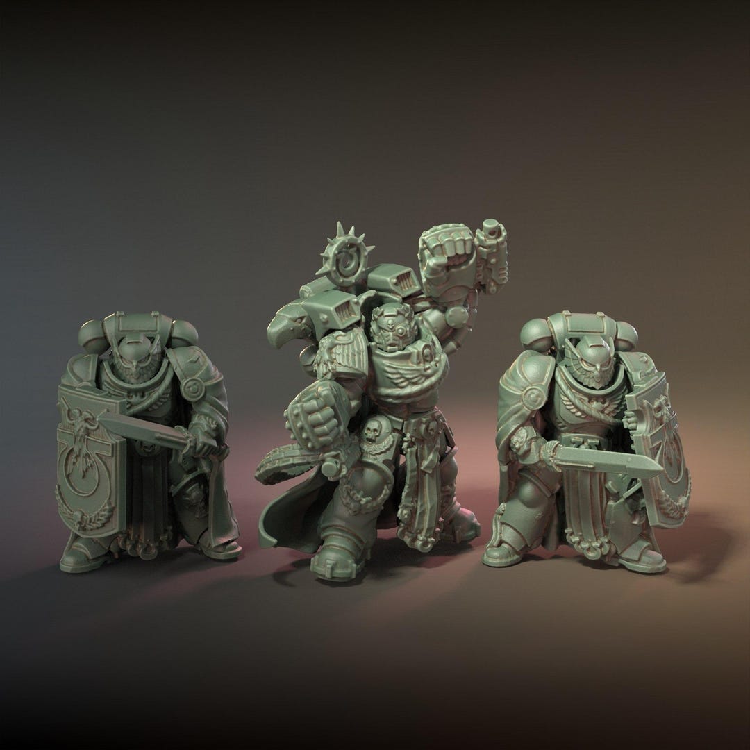 Space Captain Honor Guard Warhammer40k Table Game Wargame Standard ...