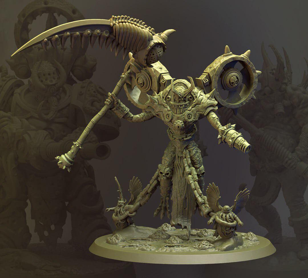 Death Guard Warhammer40k 3d Print Table Game Wargame Standard ...