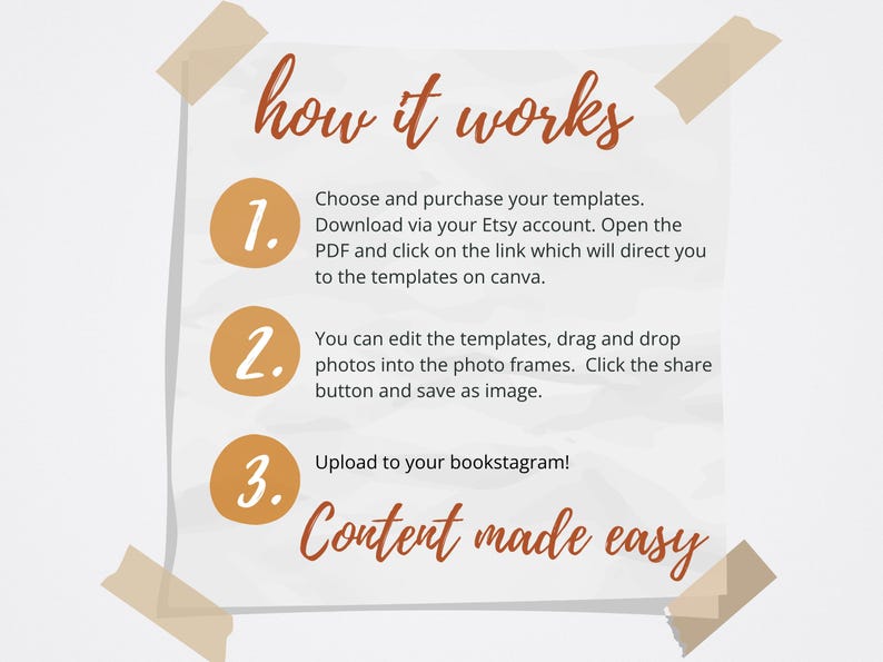 Autumn Bookstagram Carousel Templates: Canva Book Blogger Posts ...