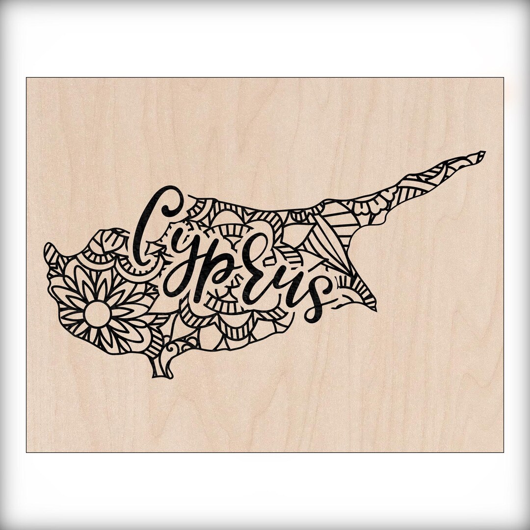 Cyprus Wood Wall Art, Laser Engraved Home Decor - Etsy