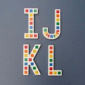 White "brick Script" Wall Letters, Embedded With Real Bricks. - Etsy