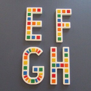 White "brick Script" Wall Letters, Embedded With Real Bricks. - Etsy