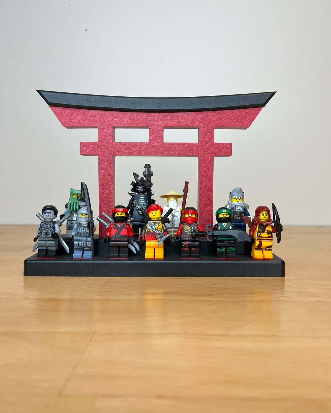 Japanese Temple Gate Display Stand - Etsy