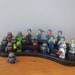 Large Crescent Shaped Minifigure Display Stand Black Poly - Etsy