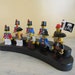 Large Crescent Shaped Minifigure Display Stand, Black Poly Lumber ...