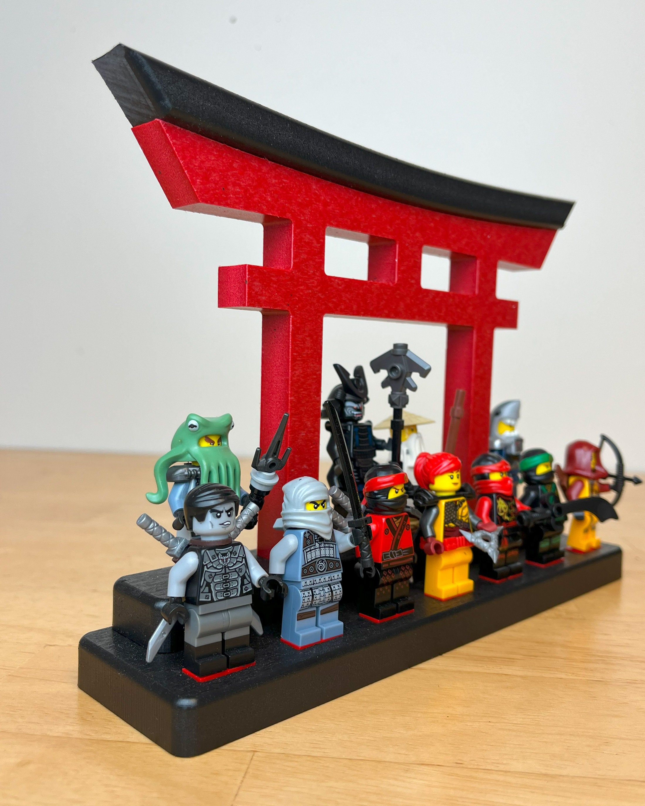 Japanese Temple Gate Display Stand - Etsy