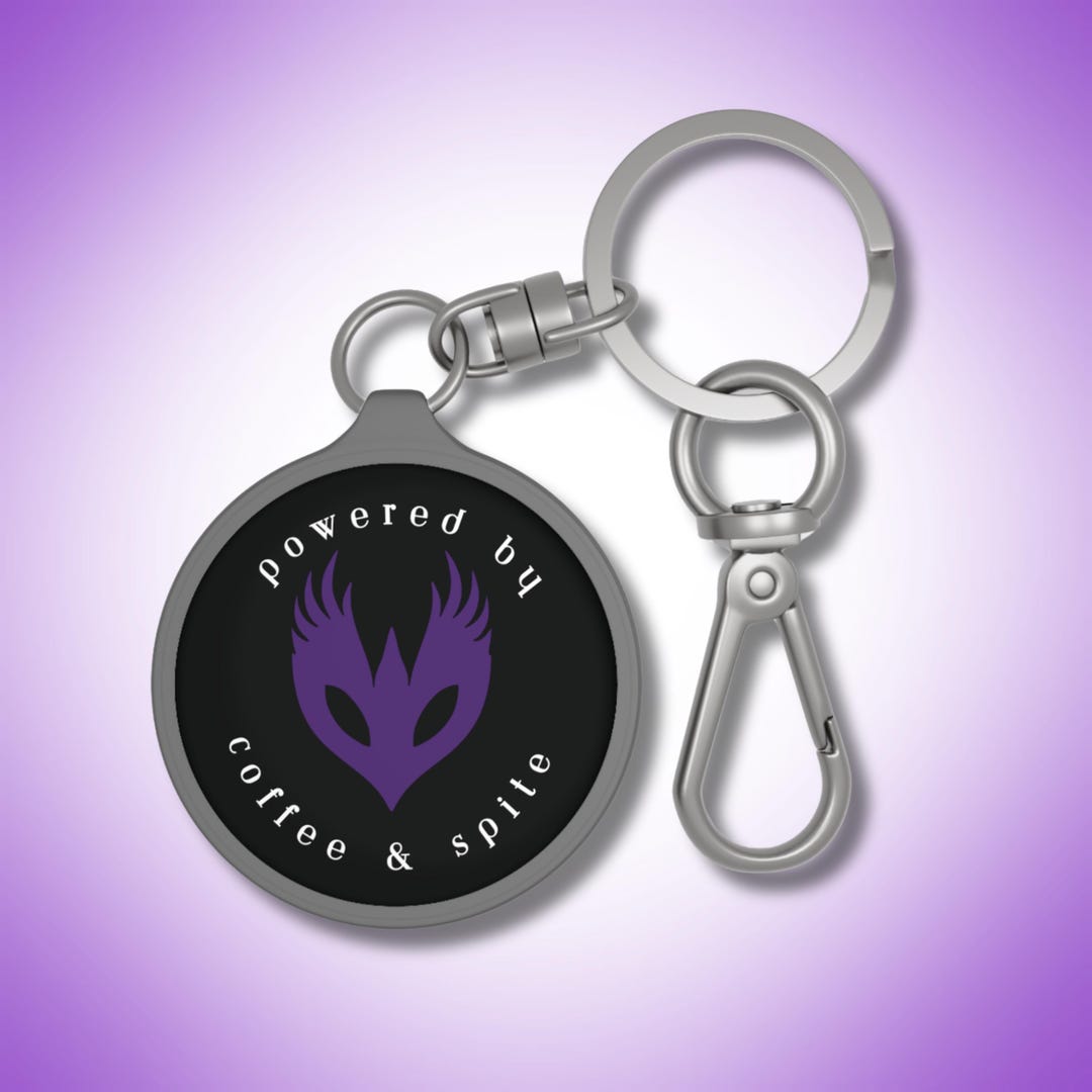 Dragon Age Veilguard Charm, Lucanis Dellamorte Antivan Crow Inspired ...