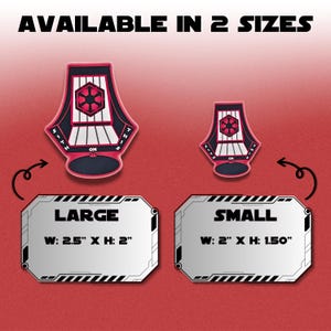 Star Wars Dark Side Sith Sticker | "sith on This" Emperor Throne Decal ...