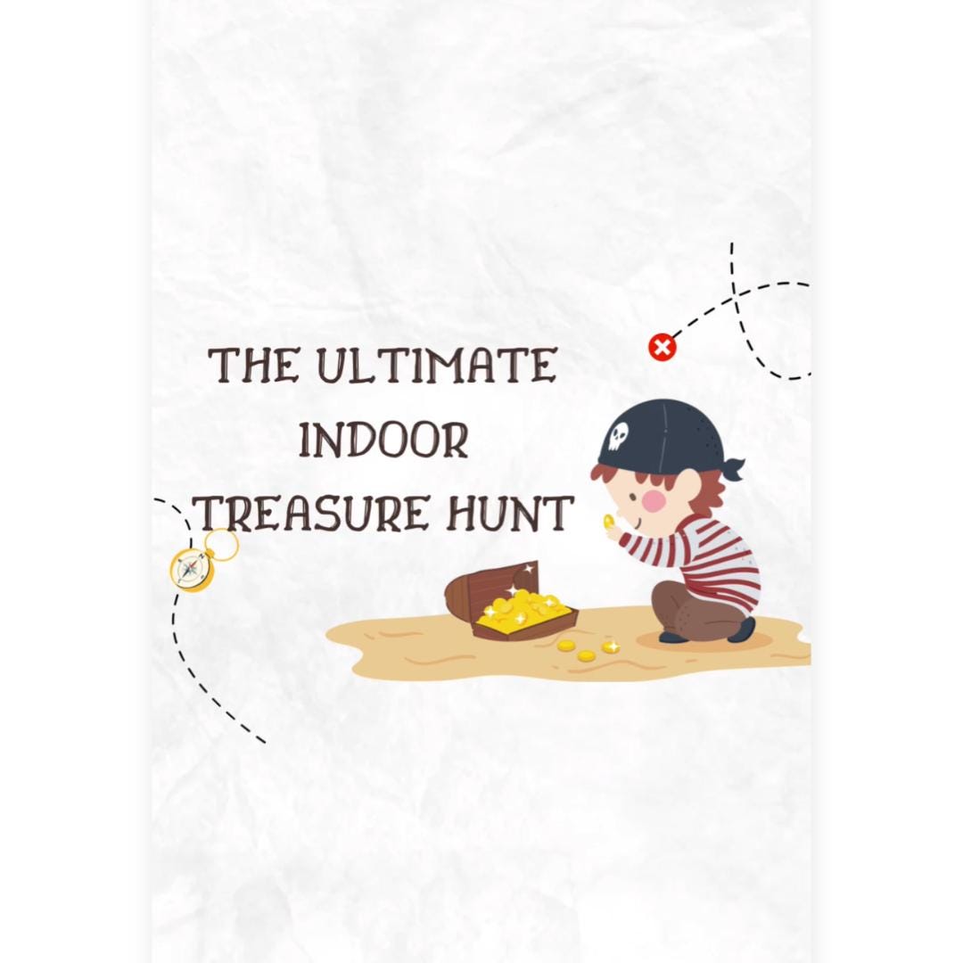 Indoor Treasure Hunt Guide – Printable Scavenger Hunt for Kids at Home ...