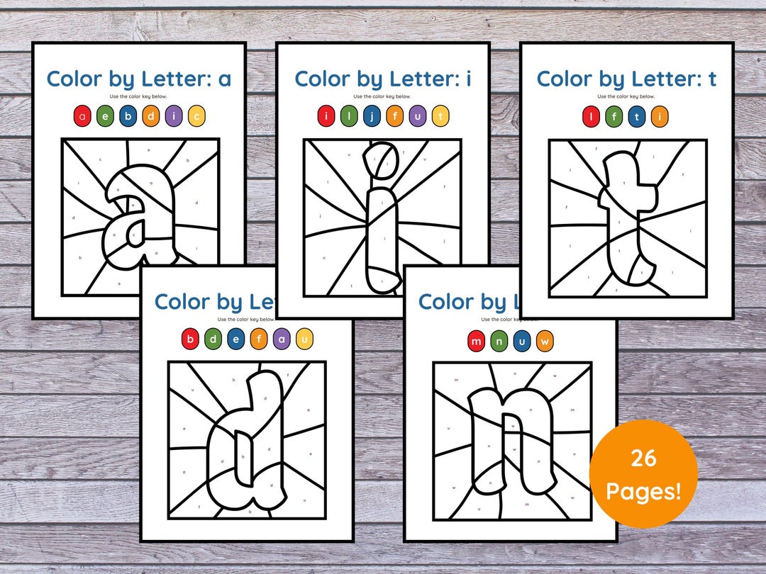 Printable Alphabet Coloring Pages, ABC for Preschool, Toddler Activity ...
