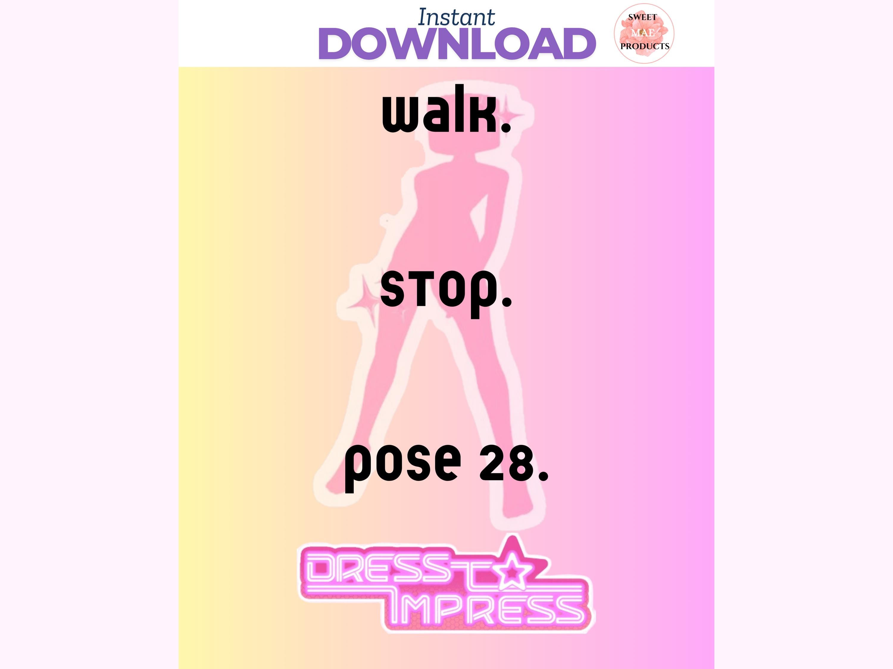 Dress to Impress Roblox 8X10 Printable Image - Printable Poster - DTI ...
