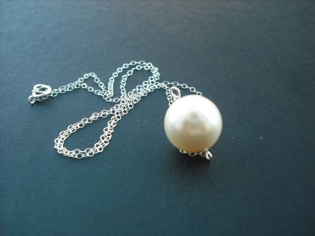 Classic Pearl Set Sterling Silver and Swarovski Pearl - Etsy