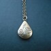 Simple Water Drop Locket Antique Brass - Etsy