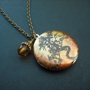 Bonsai Tree Locket Necklace - Etsy
