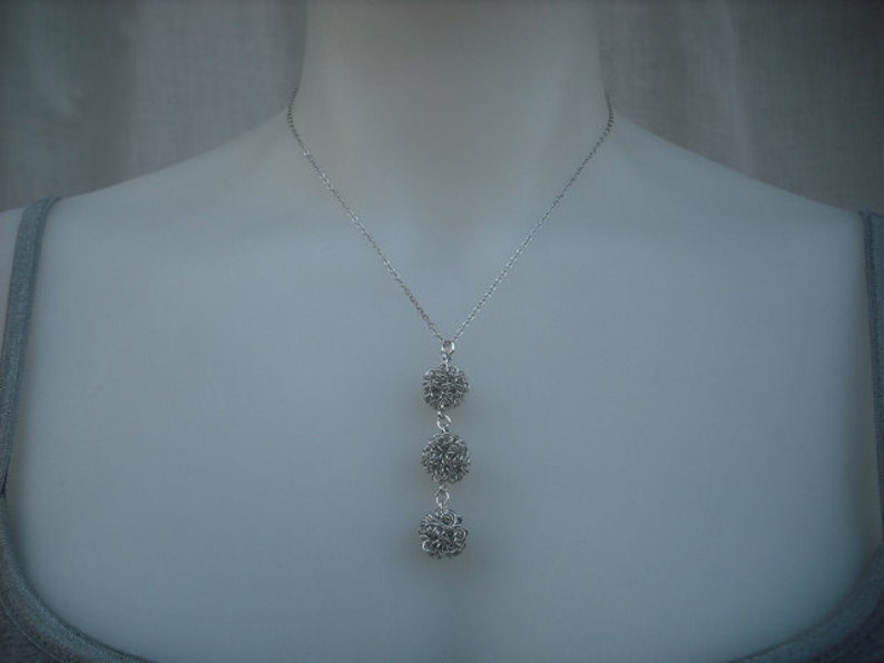 Gold or Silver Matte Matal Thread Weaving Ball Earrings - Etsy