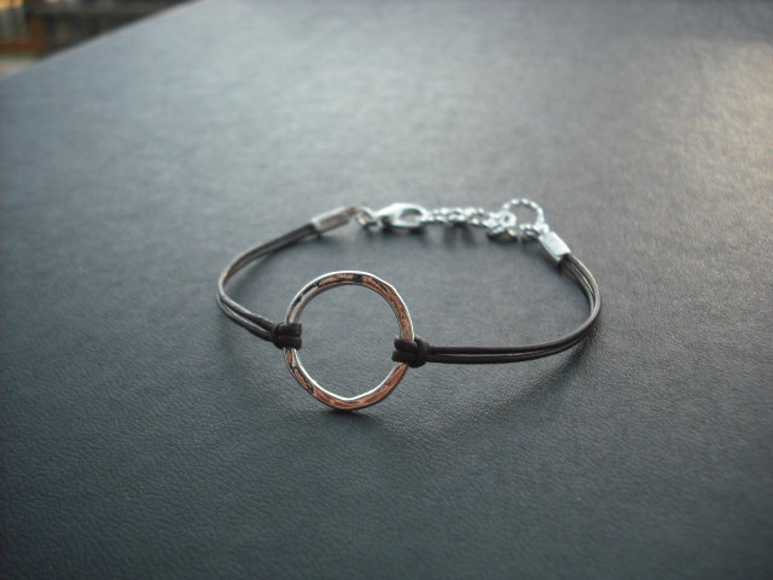 Silver Hoop Bracelet Sterling Silver Plated - Etsy