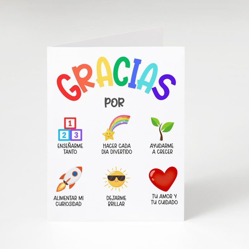 Spanish Thank You Cards - Etsy