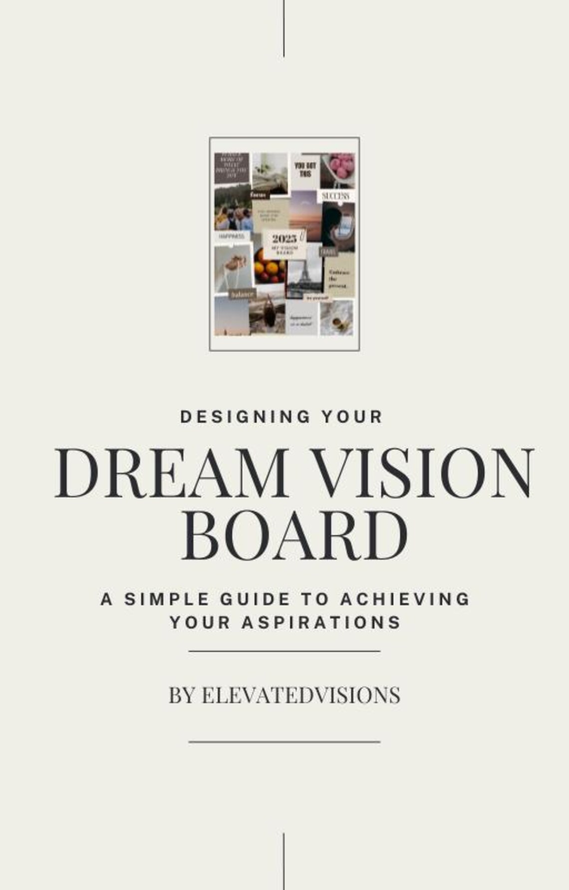 Vision Board Kit | How to Create the Perfect Vision Board - Etsy