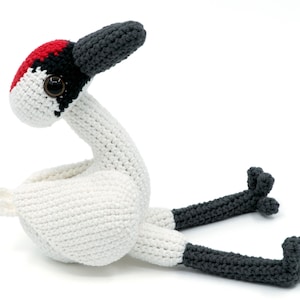 CROCHET PATTERN Amigurumi Whooping Crane Bird by Mevvsan [PDF Instant ...