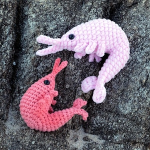 CROCHET PATTERN Shrimp No-sew Amigurumi by Mevvsan [PDF Instant ...